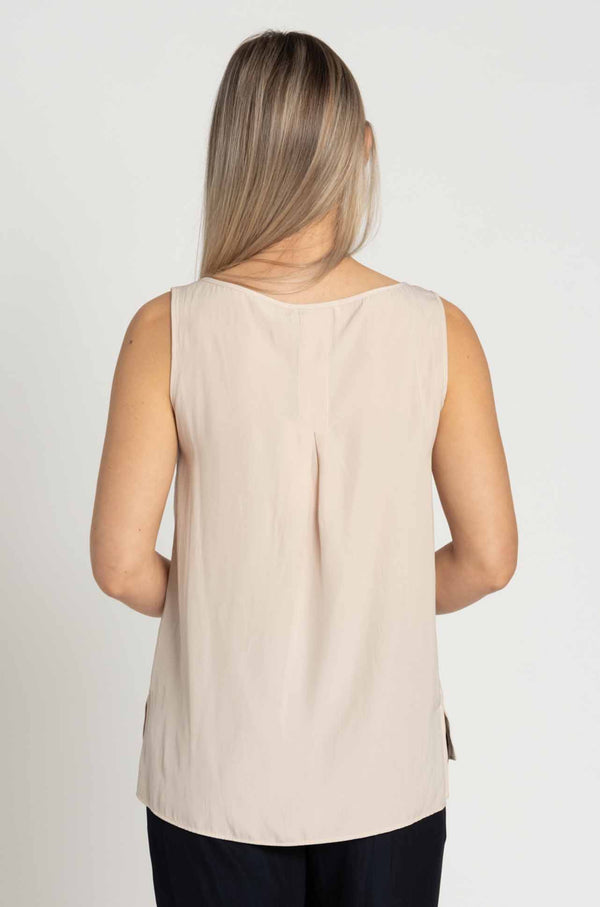 Mela Purdie - Audrey Tank in Shell Mache - Zambezee