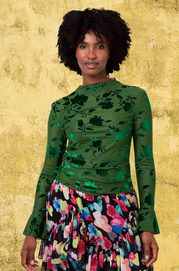 Coop - Burn Out Of This World Top Priority Top in Green - Zambezee
