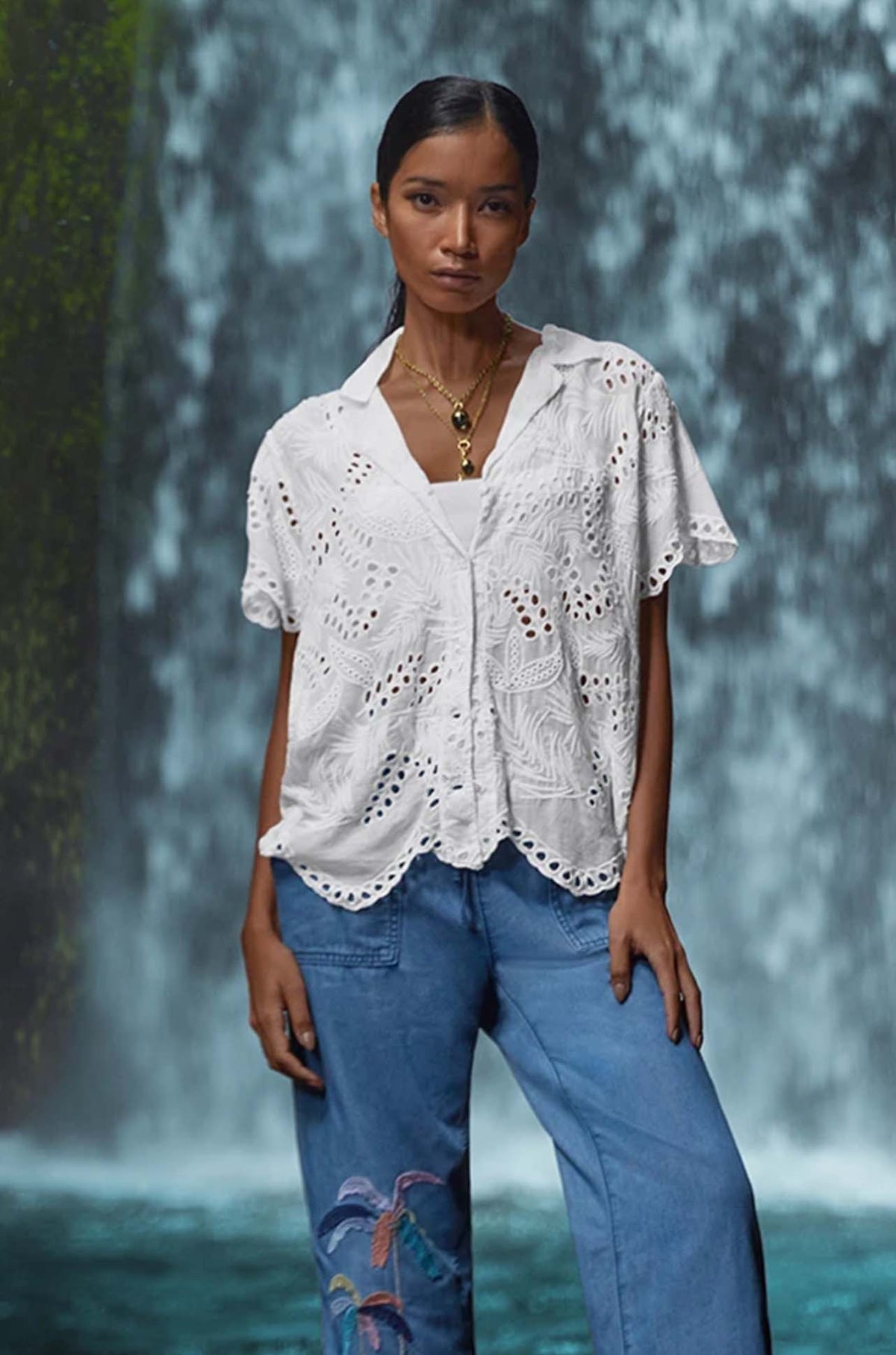 Johnny Was - Kaleida Zenovia Dress w/ Slip - Zambezee