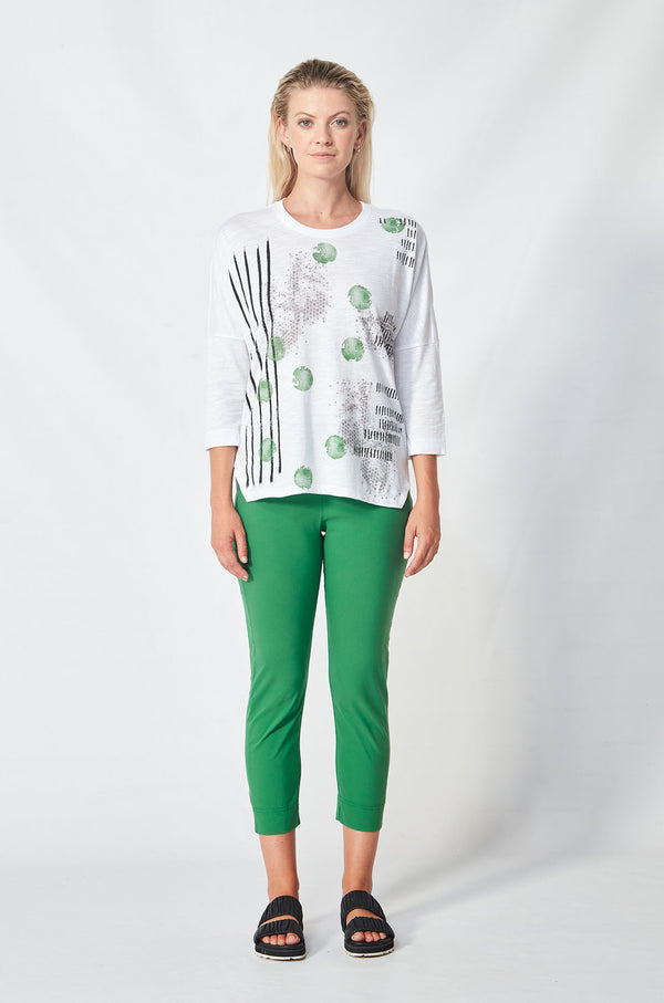 Verge - Cloud Top in Apple Print - Zambezee