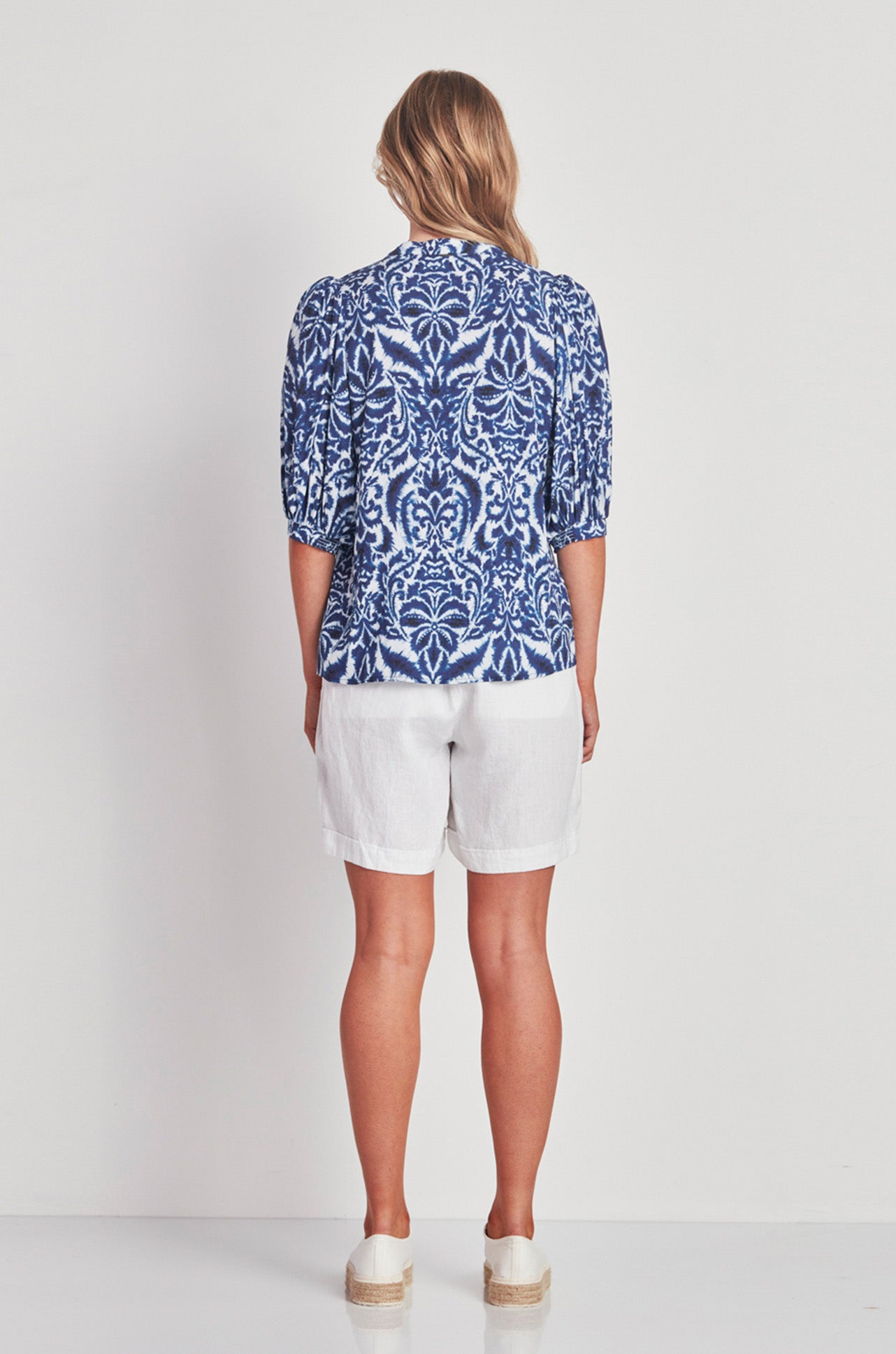 Verge - Empress Top in Blue - Zambezee