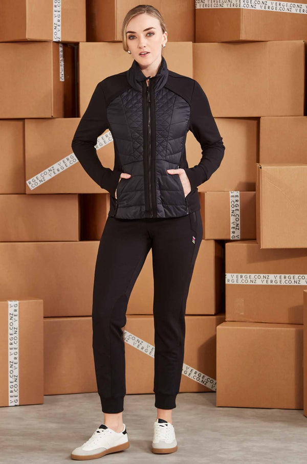 Verge - Idaho Jacket in Black - Zambezee