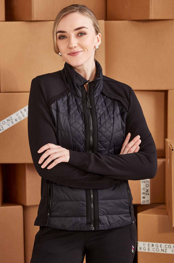 Verge - Idaho Jacket in Black - Zambezee