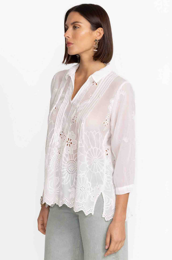 Johnny Was - Jazlynn Lemmi Blouse - Zambezee