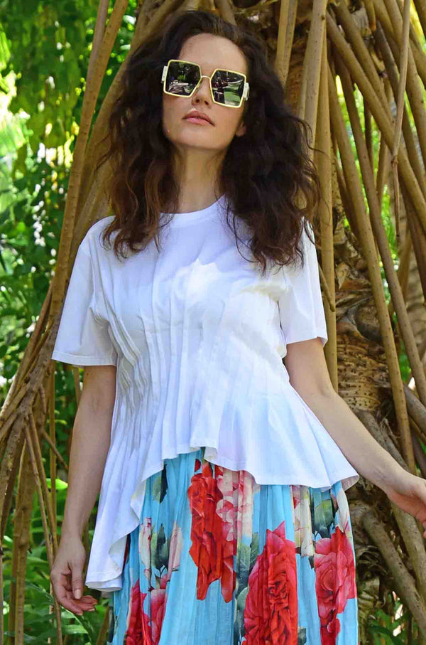 Trelise Cooper - Oh Tee Oh My Tee It Straight T-Shirt in Ivory - Zambezee