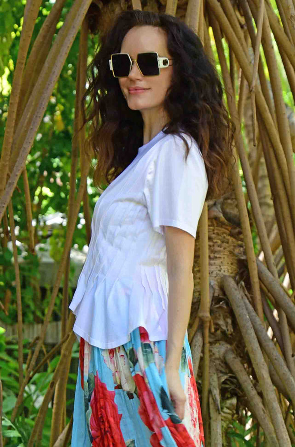 Trelise Cooper - Oh Tee Oh My Tee It Straight T-Shirt in Ivory - Zambezee