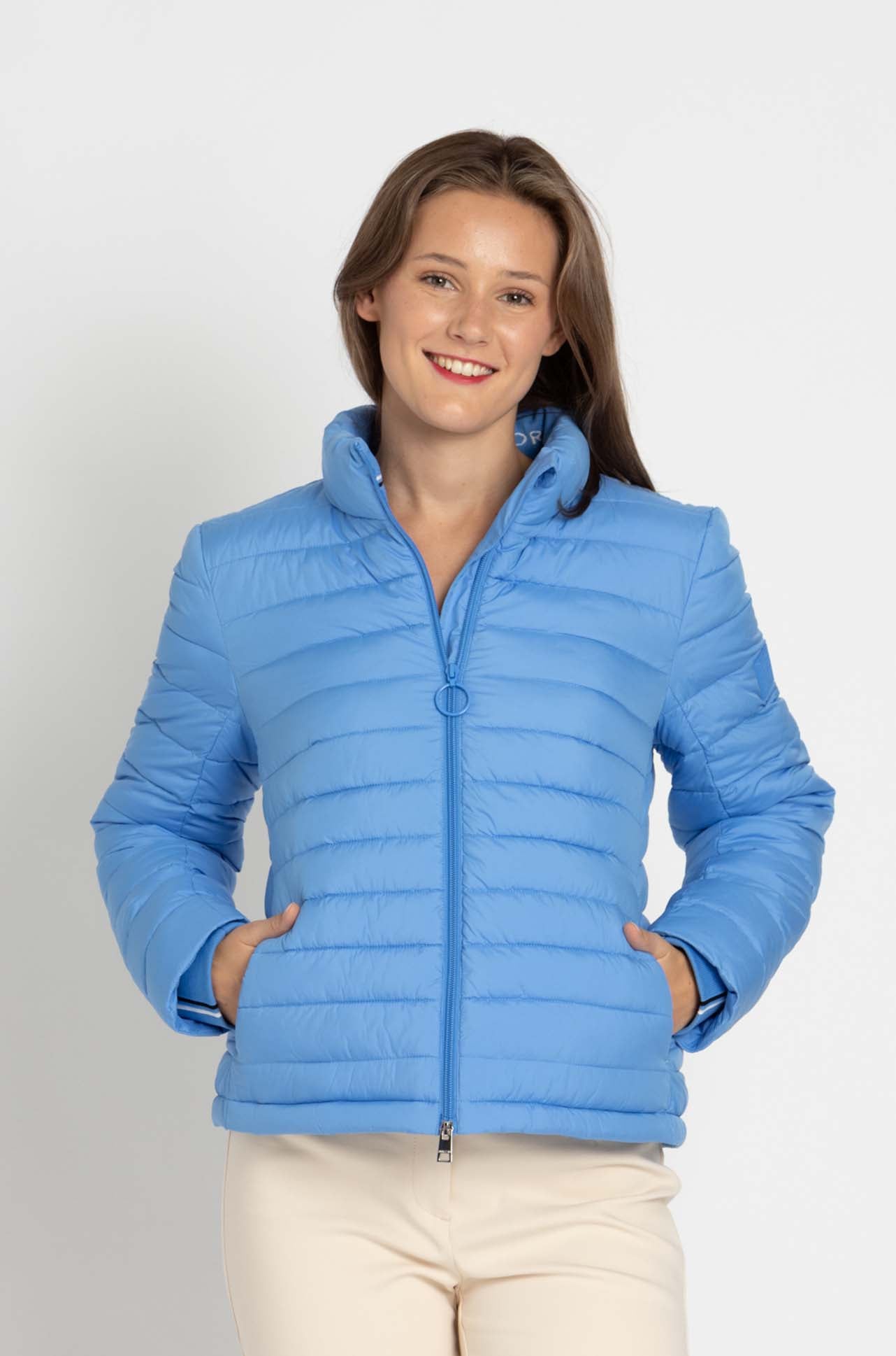 6CENTO 688C newest Fleece Jacket Woman AZURE