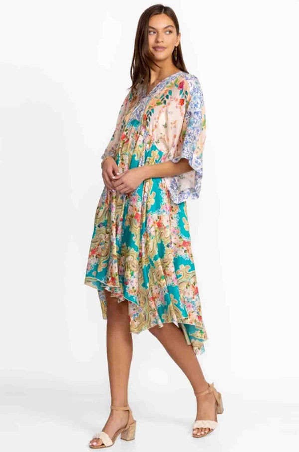 Johnny Was - Rivoray Cyrene Dress w/ Slip - Zambezee