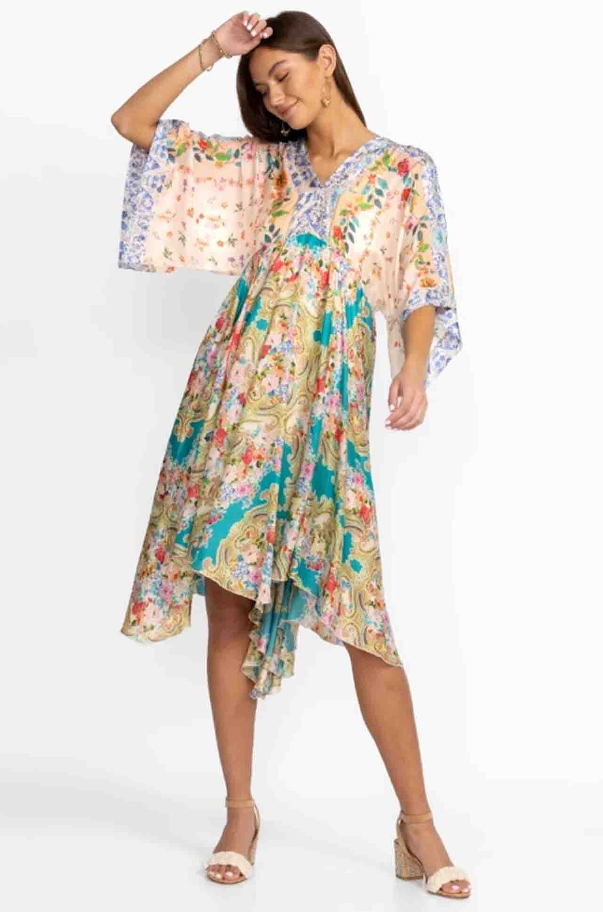 Johnny Was - Rivoray Cyrene Dress w/ Slip - Zambezee