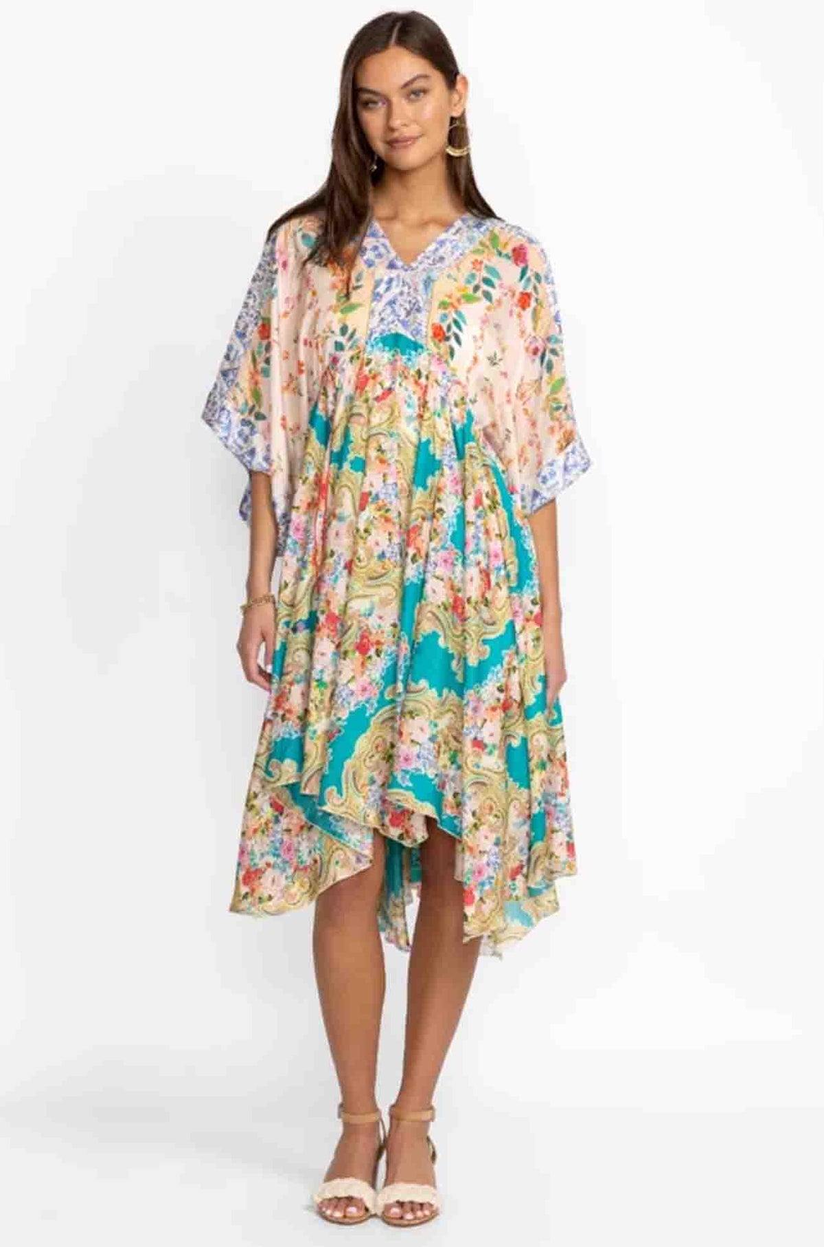 Johnny Was - Rivoray Cyrene Dress w/ Slip - Zambezee