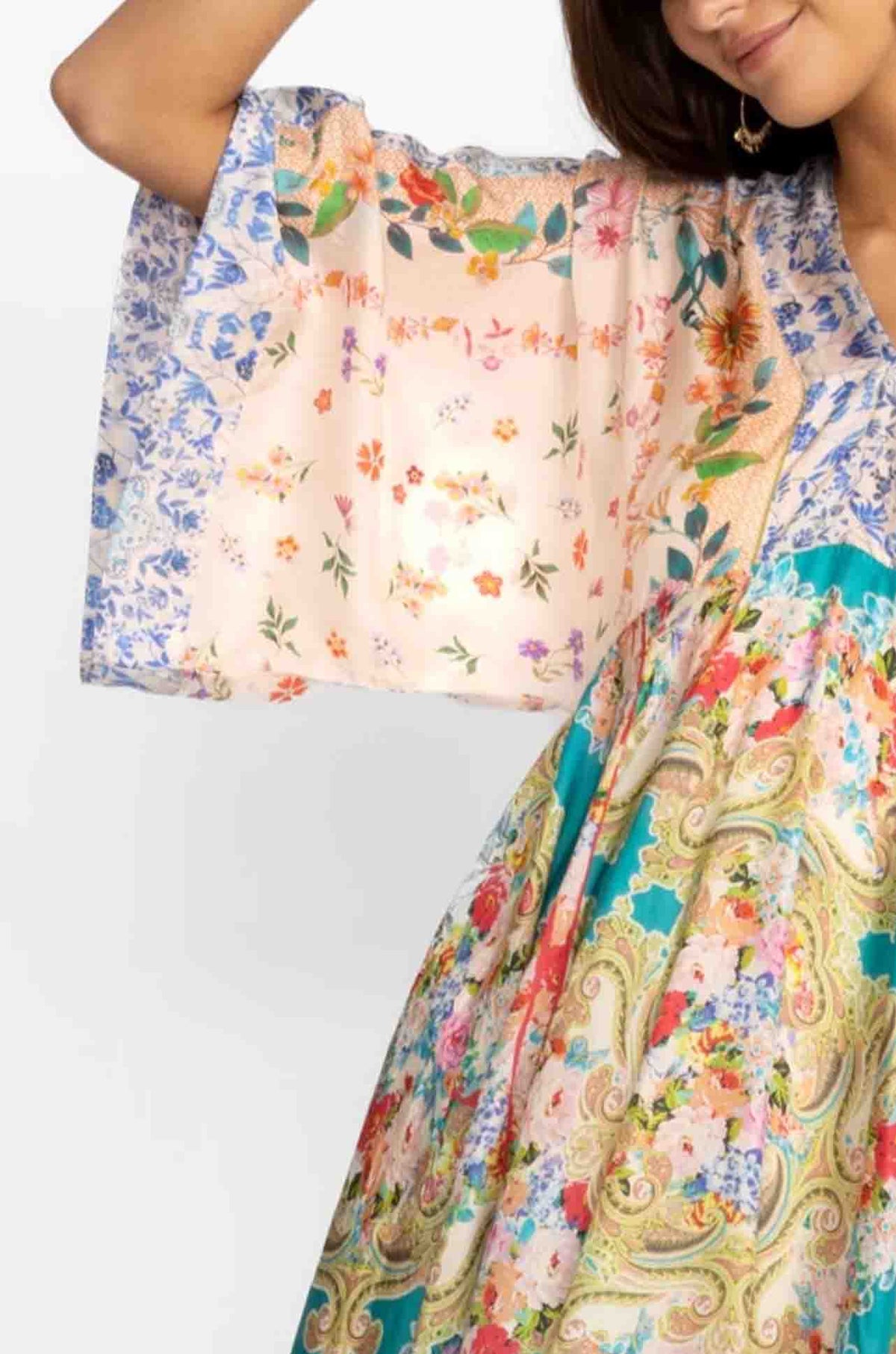 Johnny Was - Rivoray Cyrene Dress w/ Slip - Zambezee