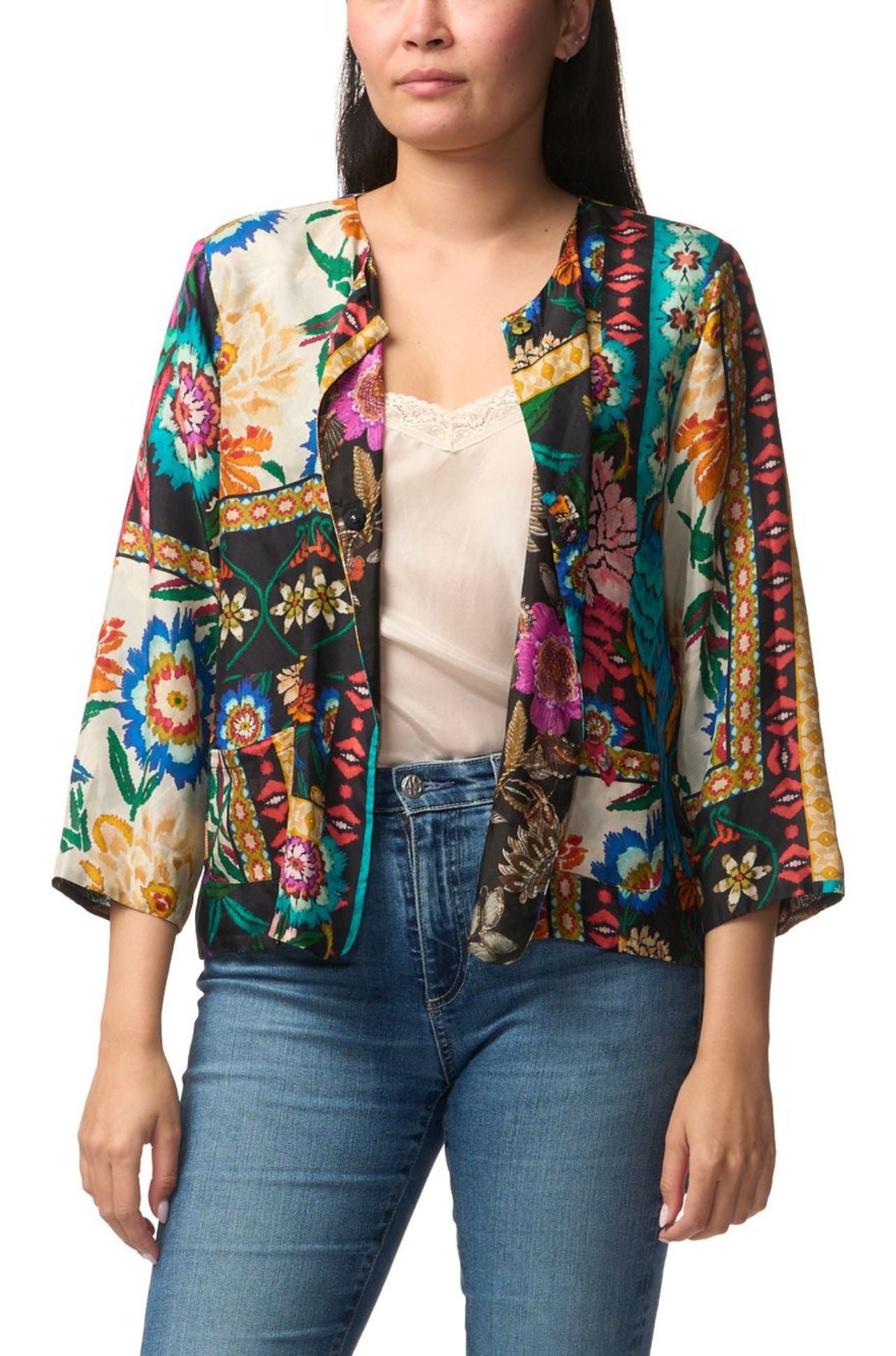 Johnny Was - Ruby Reversible Jacket in Eirene - Zambezee