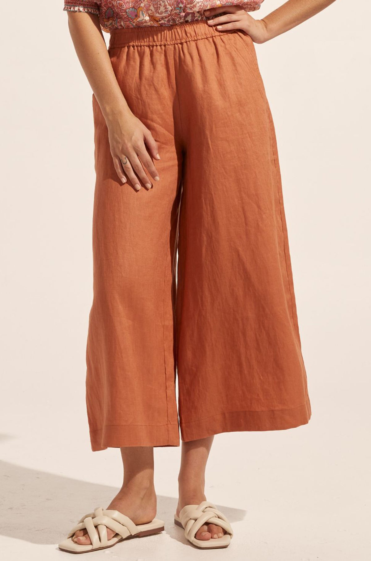 zoe kratzmann - stance pant in ginger - Zambezee