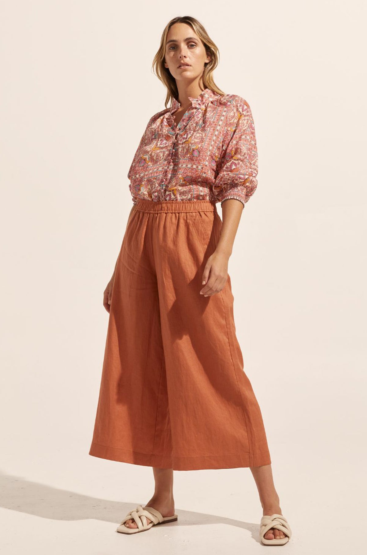 zoe kratzmann - stance pant in ginger - Zambezee