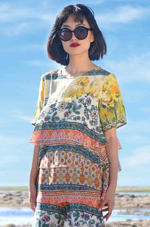 Curate - Whats Up Buttercup Lets Flounce Top - Zambezee