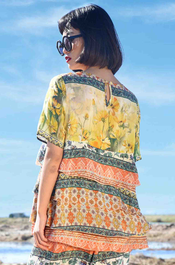 Curate - Whats Up Buttercup Lets Flounce Top - Zambezee