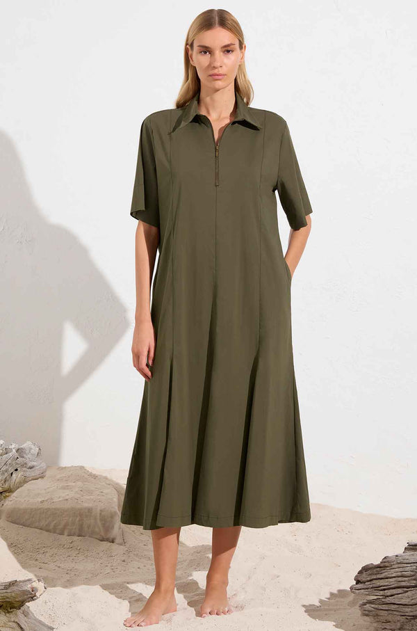 Mela Purdie - Zip Trunk Dress - Zambezee