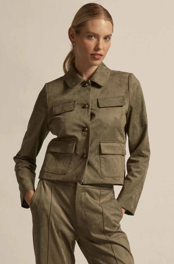 Zoe Kratzmann - abound jacket in olive - Zambezee