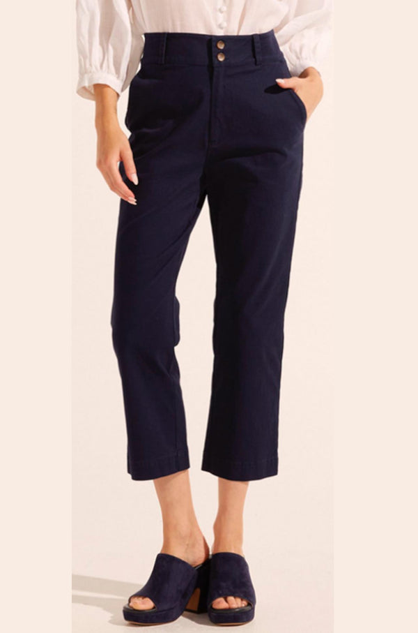 zoe kratzmann - forge pant in navy - Zambezee