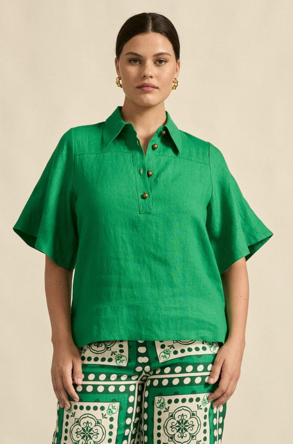 zoe kratzmann - insinuate top in parrot - Zambezee