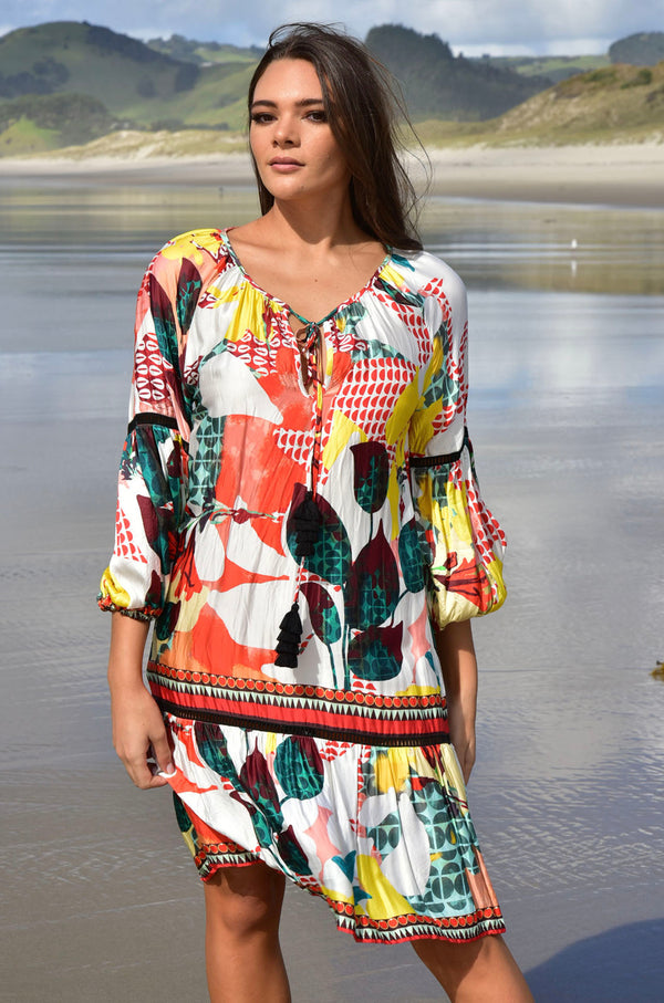 Cooper - Aint The Scarf Of It Rose Between Two Thorns Dress - Zambezee