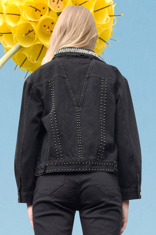 Curate - Denim Devotee Dakota Days Jacket in Black - Zambezee
