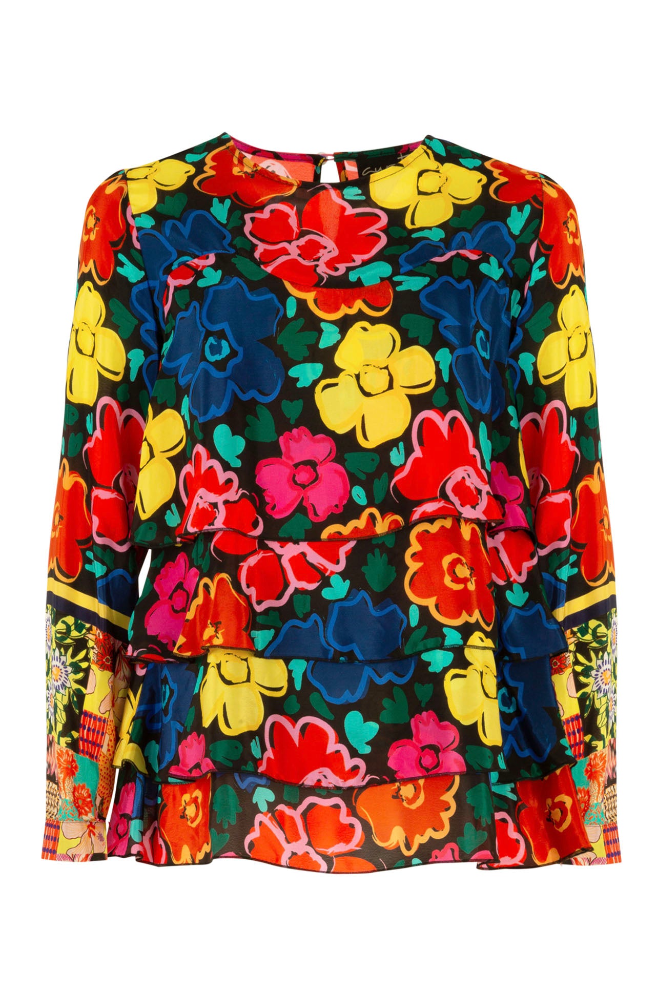 Curate - Once And Floral Lets Flounce Top - Zambezee