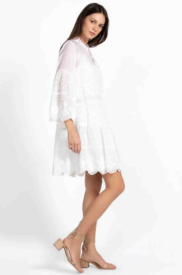 Johnny Was - Lace Valeria Dress w/ Slip - Zambezee