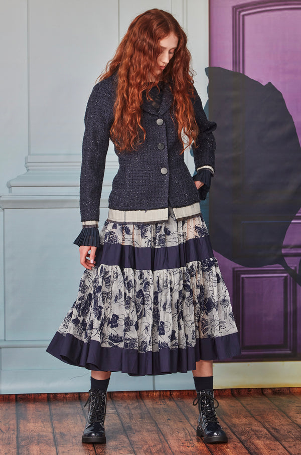 Trelise Cooper - Flock Around The Clock Leave Them In Tiers Skirt in ...