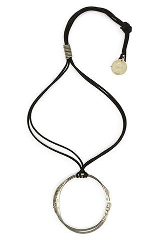 Mulberry Mongoose - Snare Circle Necklace - Zambezee